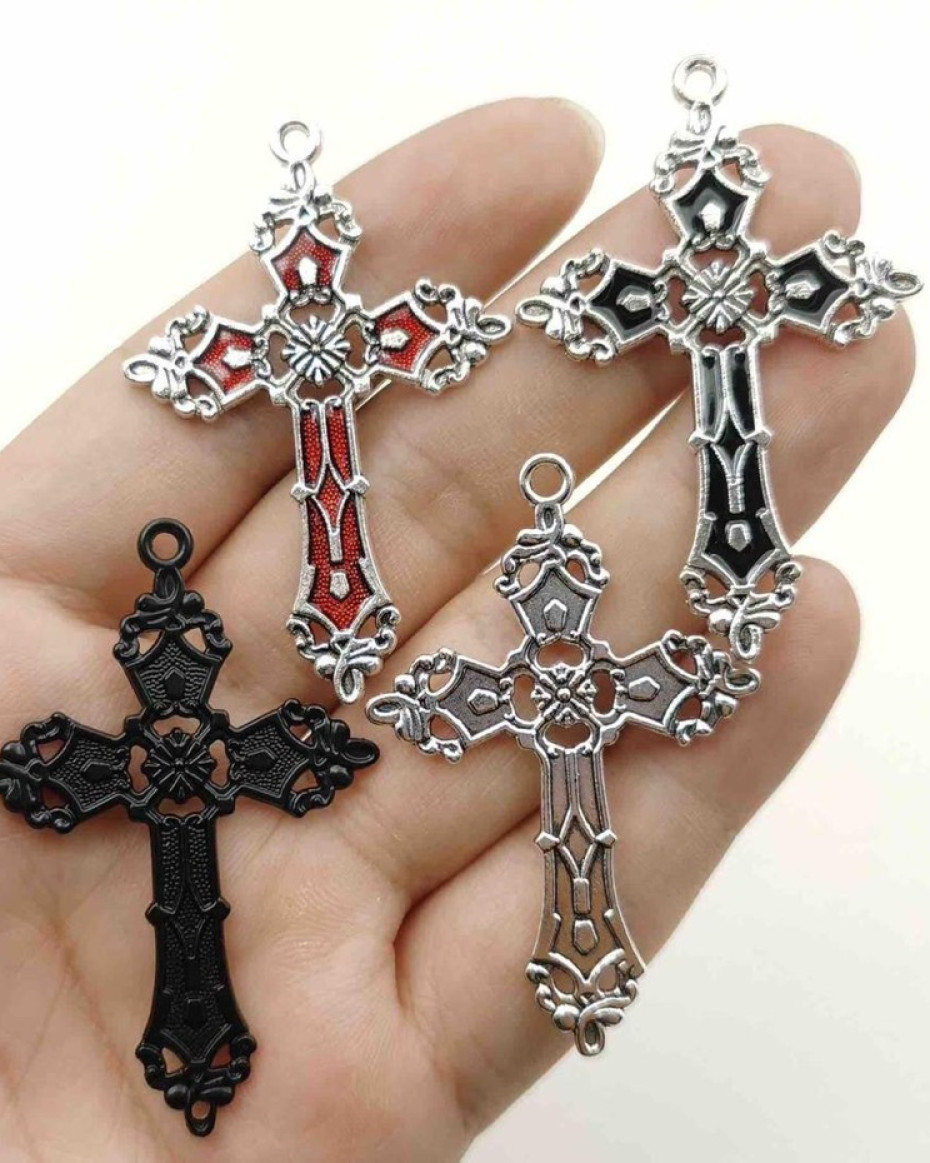 Big Style Punk Vintage Enamel Cross | Shawntee Beadstore. One stop shop ...