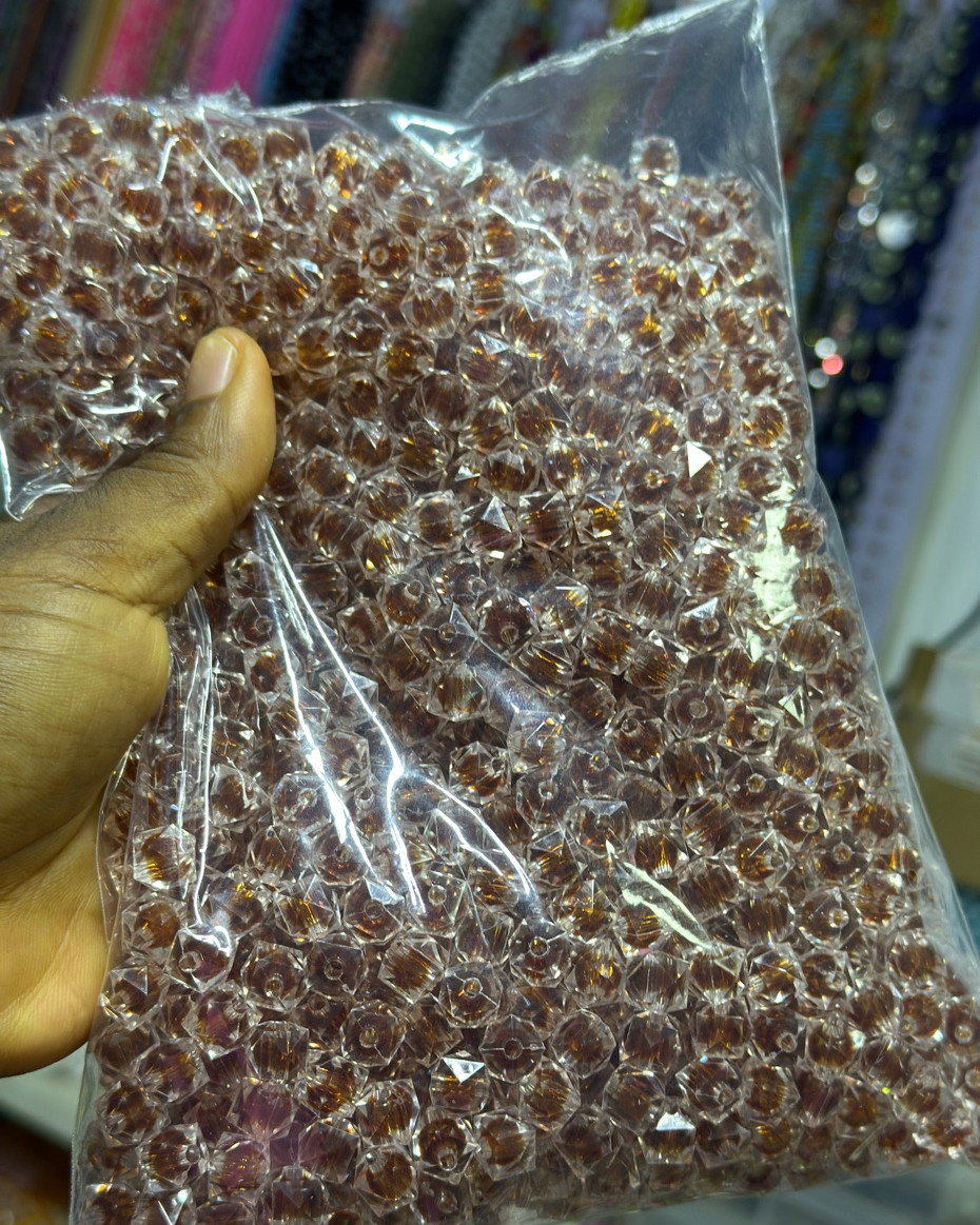 Inside Out Sugar Bead (brown) 10mm | Shawntee Beadstore. One stop shop ...
