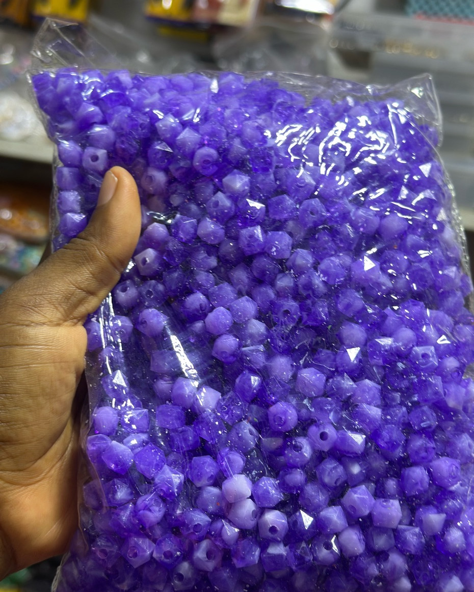 Marble Sugar Bead (purple) 10mm | Shawntee Beadstore. One stop shop for beading supplies & tools ...