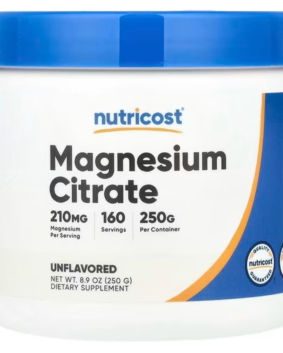 NUTRICOST Magnesium Citrate Powder 250g - Unflavored | VITYMINS.com ...