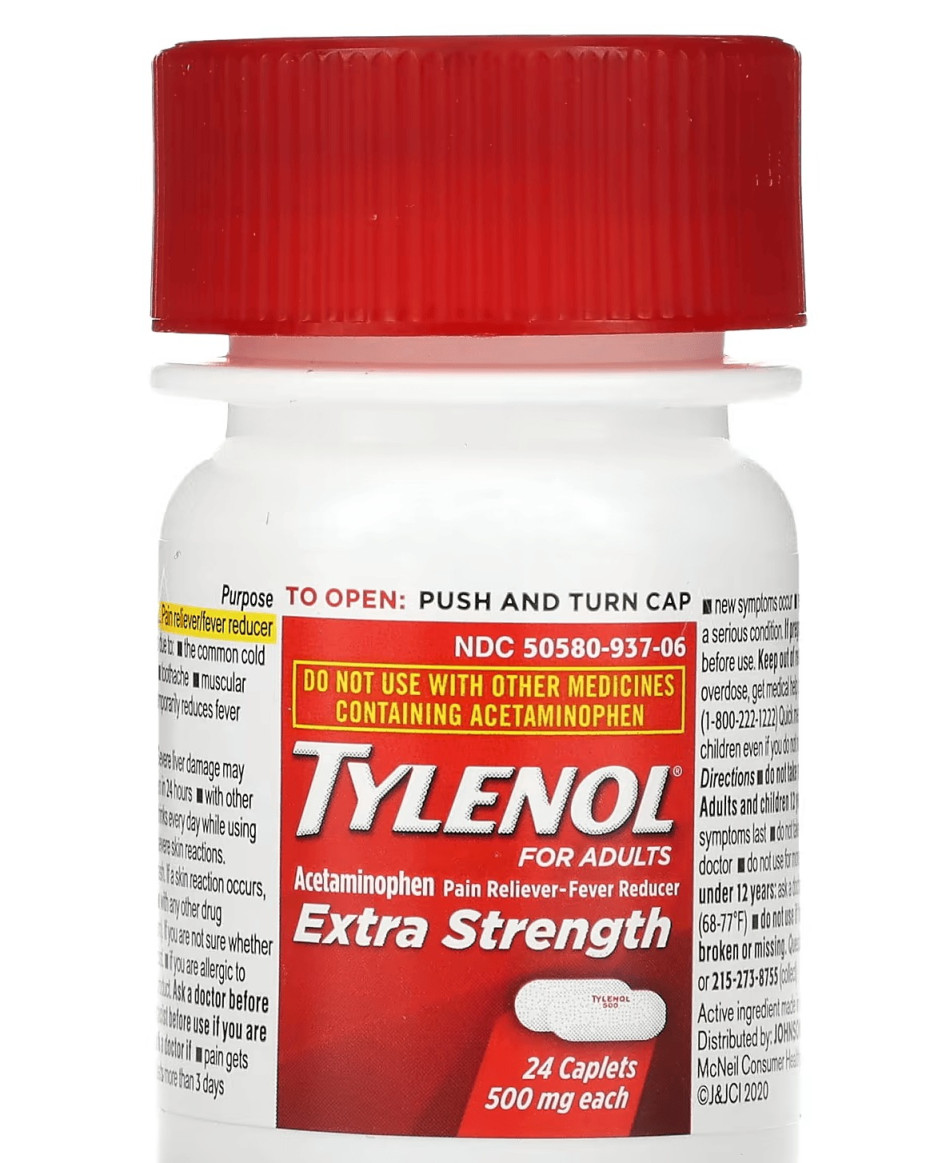 TYLENOL Extra Strength, Acetaminophen Pain Reliever |Fever Reducer for ...