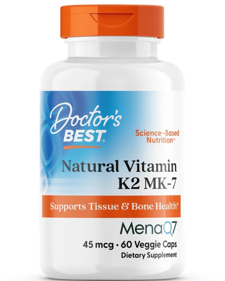 DOCTOR'S BEST Vitamin K2 MK-7 (45 mcg) - 60 Capsules | VITYMINS.com. Your Wellness Partner ...