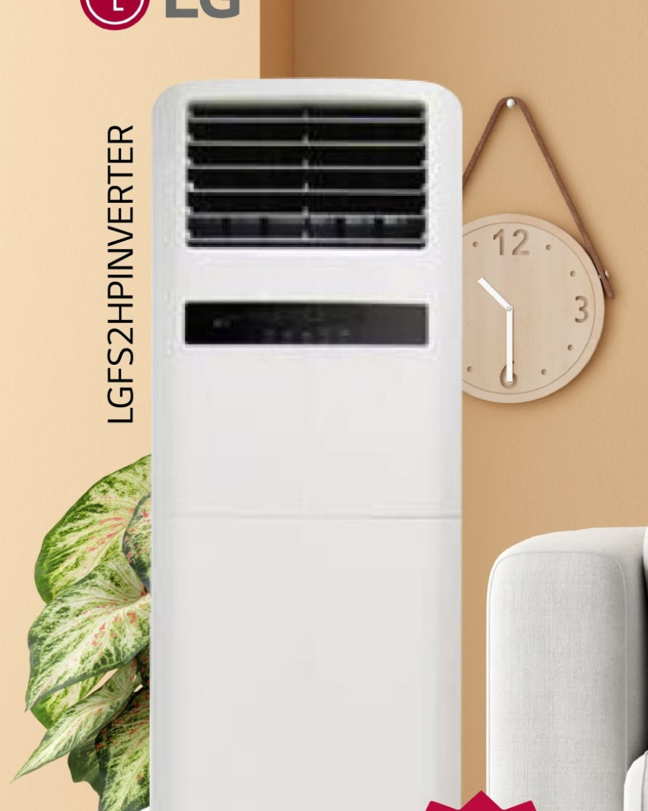 LG Floor Standing AC 2.0HP Inverter (APNQ18GS1K1) | Monietronics. Your ...