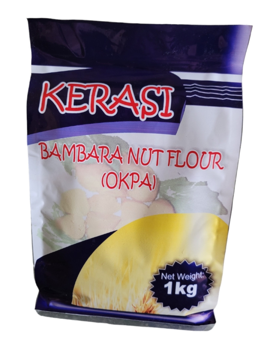 Kerasi Bambara Nut Flour (Okpa) - 1kg | Zeeka Empire Concept. From Farm ...