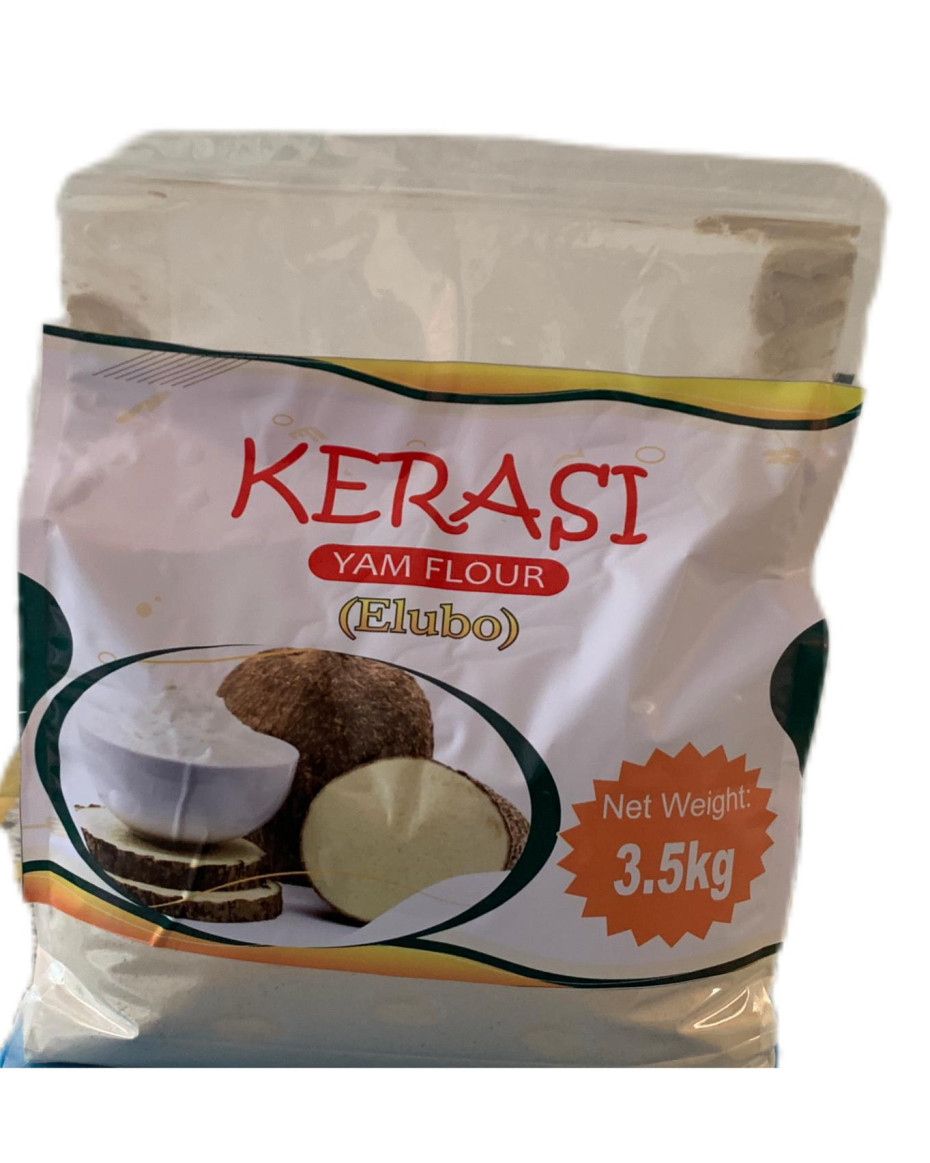 Kerasi Yam Flour 3.5kg | Zeeka Empire Concept. From Farm to Plate, We ...