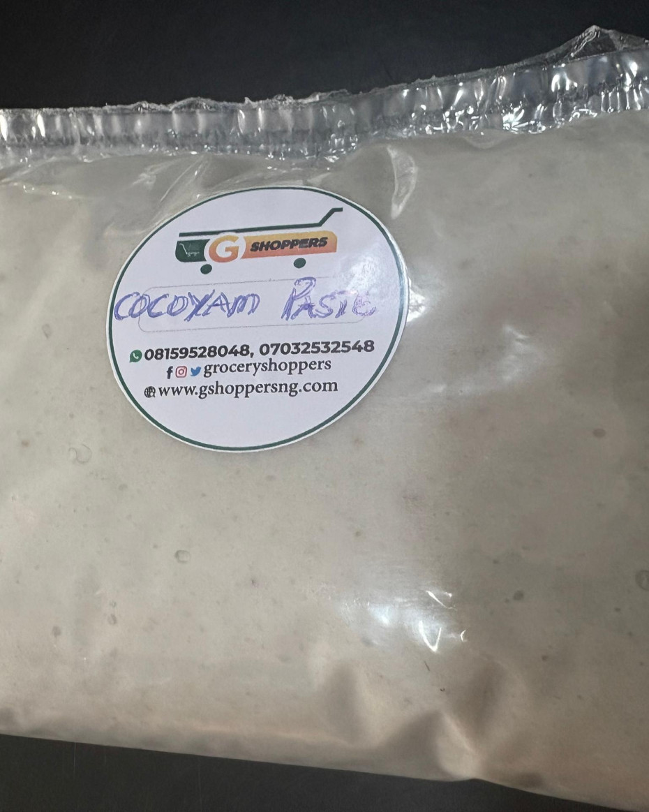 Cocoyam paste | G-Shoppers Global Services Limited. We Shop.... You ...
