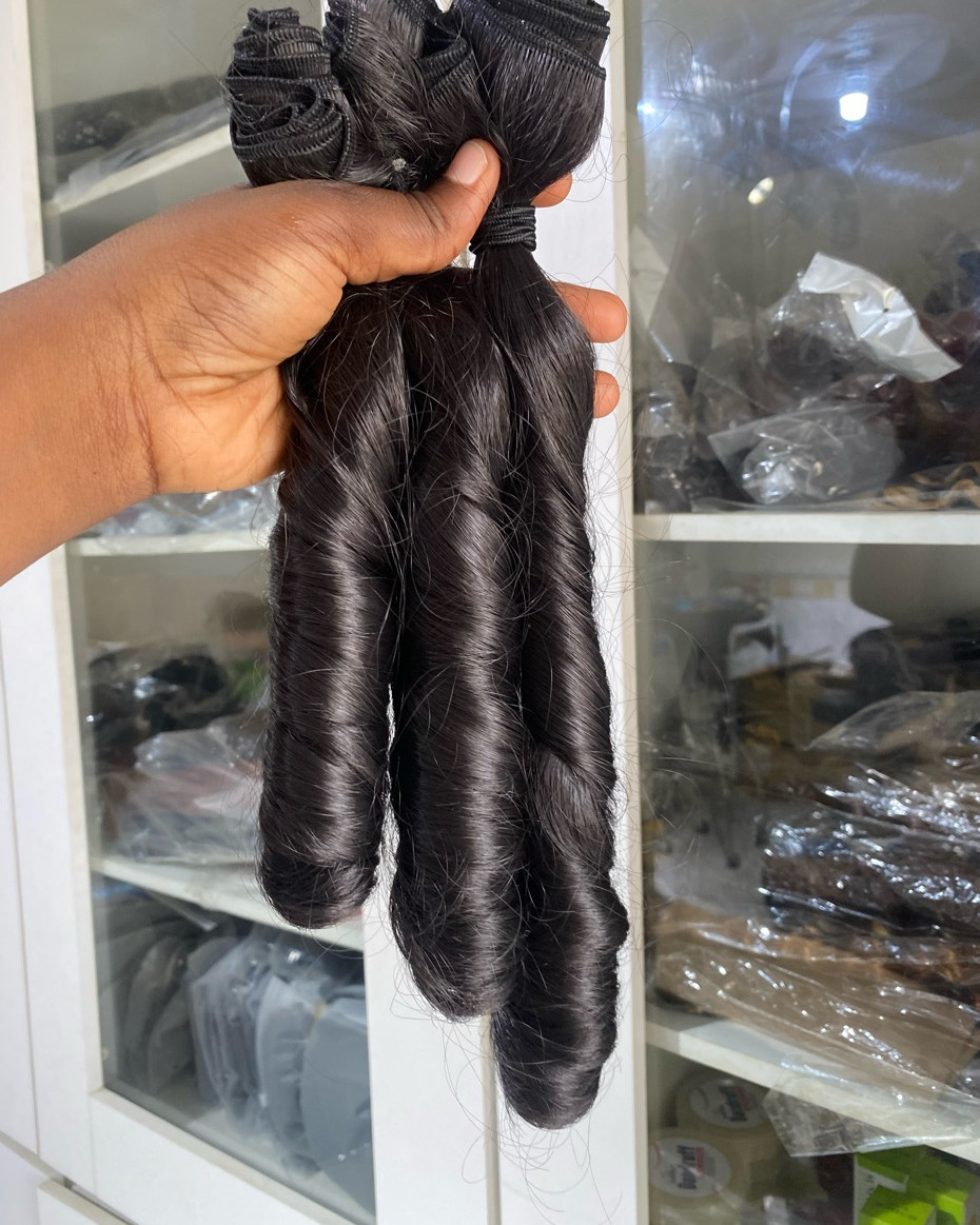 Layered Bounce | Bam Hair. French curl, body wave, boho curls, faux ...